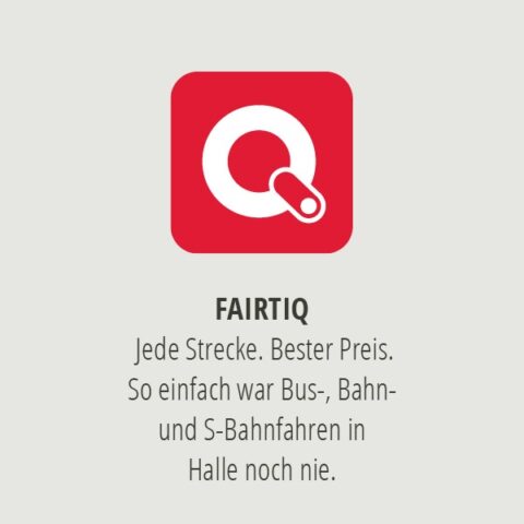 1 Ticket für Zug, S-Bahn, Tram und Bus im MDV